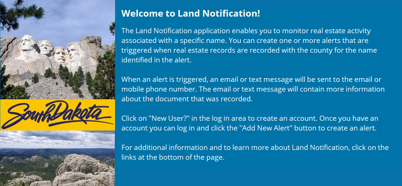 LandNotification